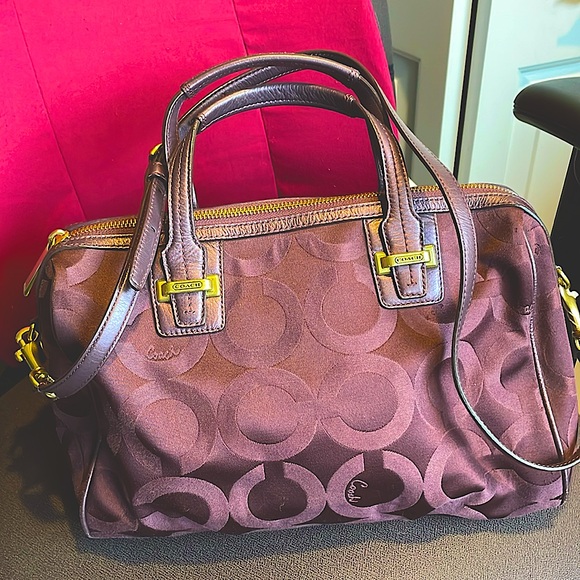 Coach | Bags | Coach Signature Handbag | Poshmark